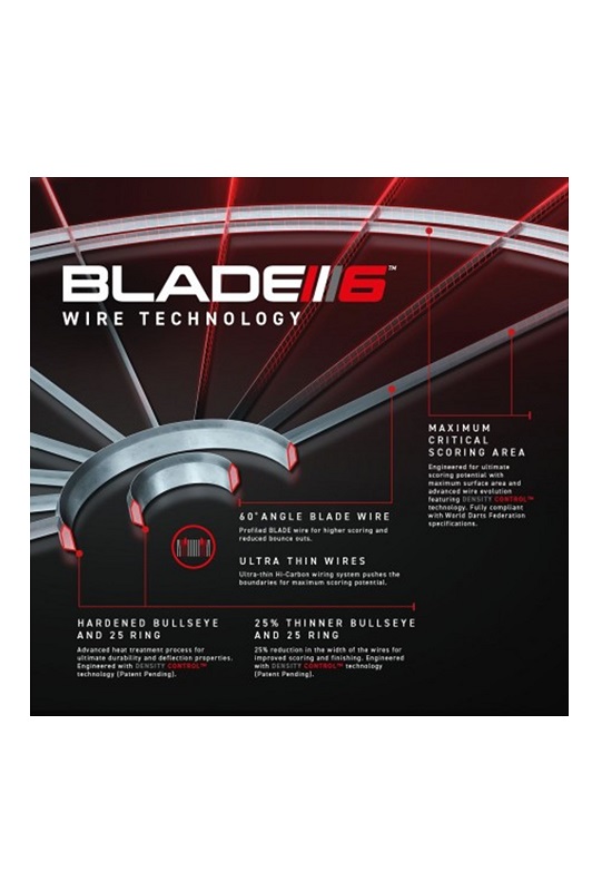 Στόχος Winmau Blade 6 Triple Core - Αφοί Σιβισίδη / Sivissidis Bros