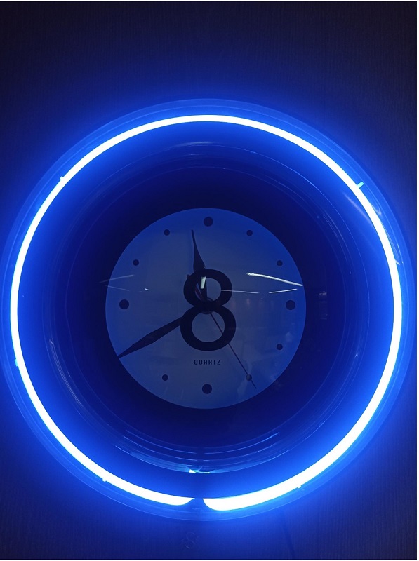 Billiard theme Neon wall clock - Sivissidis Bros.